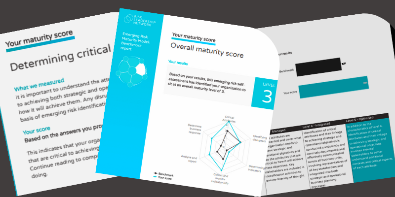 Introducing an enhanced approach to Emerging Risk Maturity Models