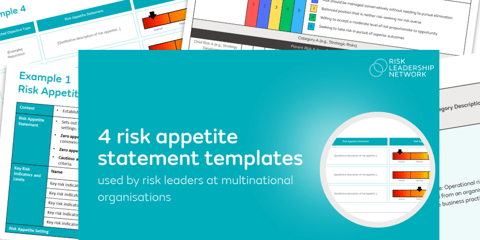 Intelligence | Risk appetite statement templates