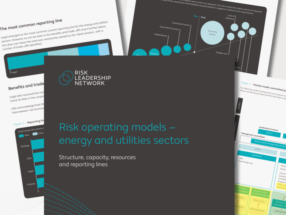 Meeting request | Risk operating models benchmark report | energy and ...